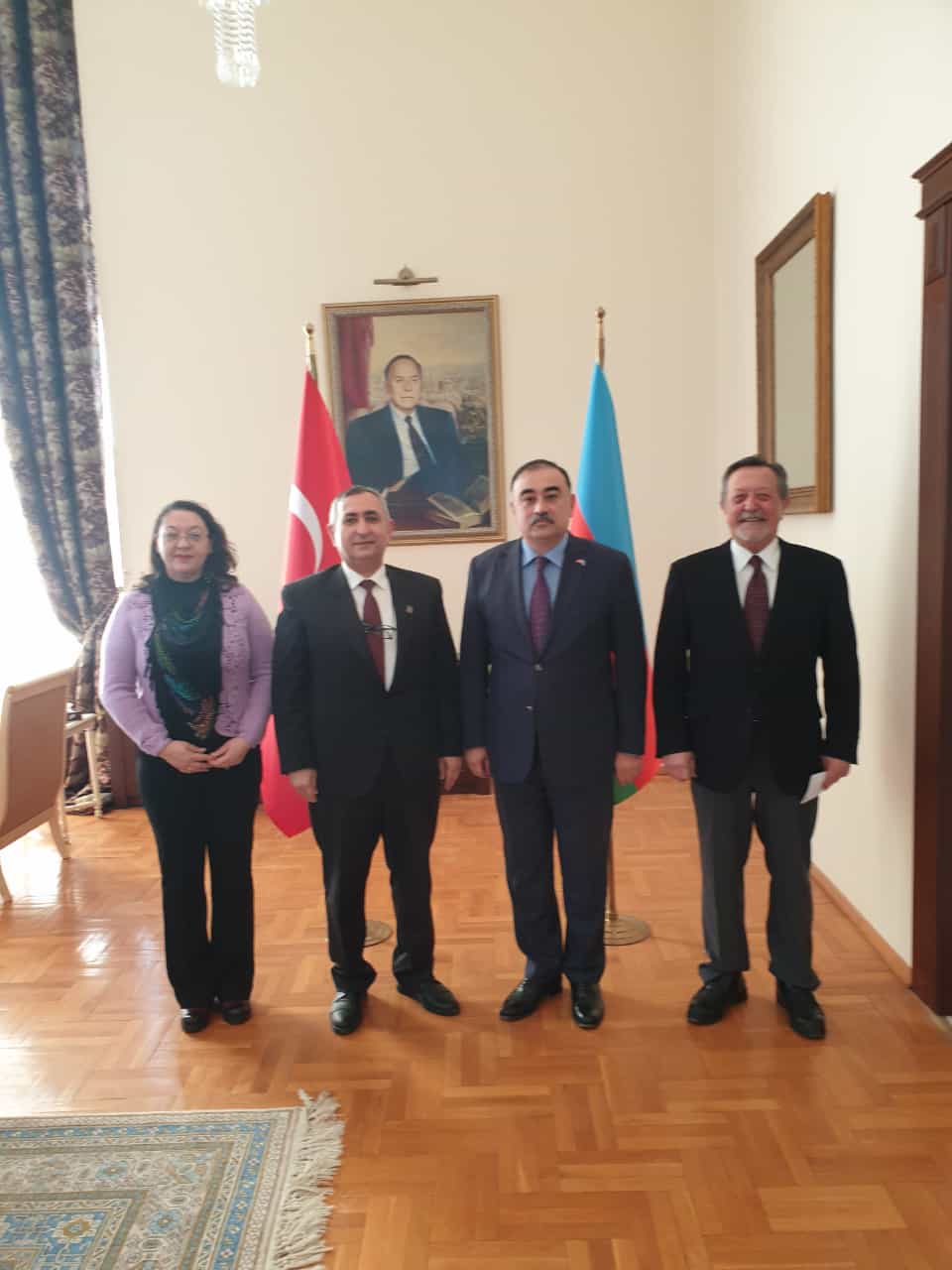 President of ANKASAM Prof. Mehmet Seyfettin Erol Visited His Excellency ...